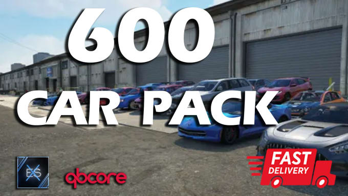 Add And Setup Fivem 600 Car Pack Qbcore And Esx Ready By Kattacreations