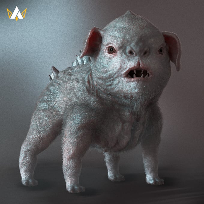 Sculpt, design quality character, creature, or 3d concept art by ...