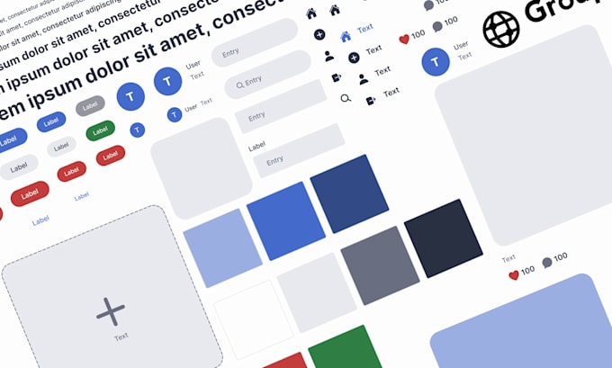 Create your modern design system style guide by Qdouvillez | Fiverr