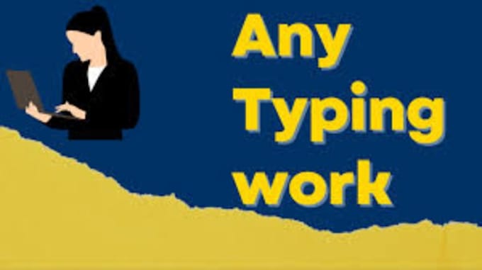 Do accurate extra fast typing job retype documents your pro typist by ...