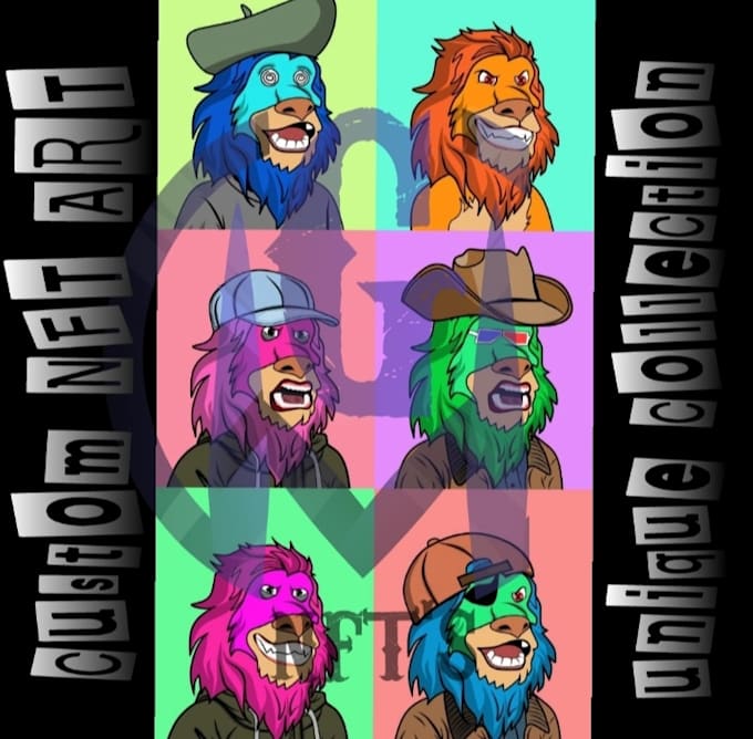 Create nft character design by Gm_nft | Fiverr