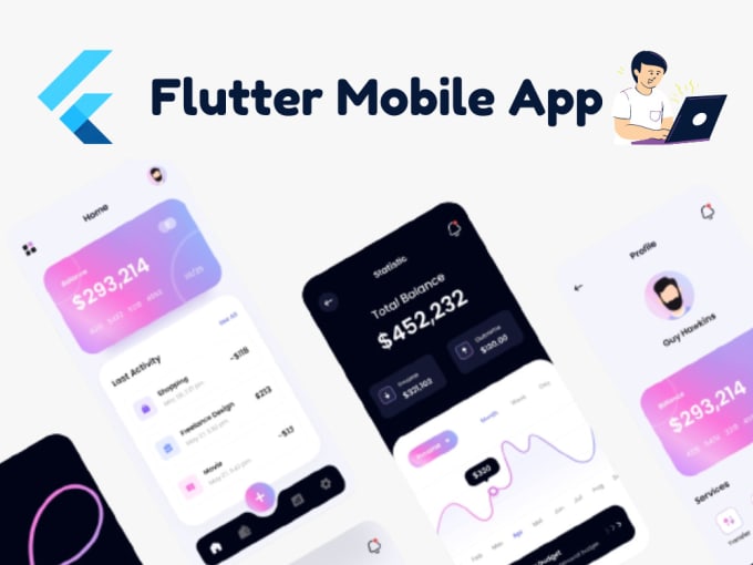 Develop hybrid mobile app using flutter firebase by Apps_metaverse | Fiverr
