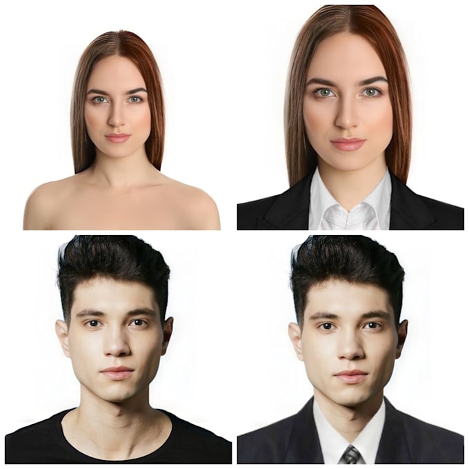 Edit any size id pictures for your formal documents by Serinemae17 | Fiverr