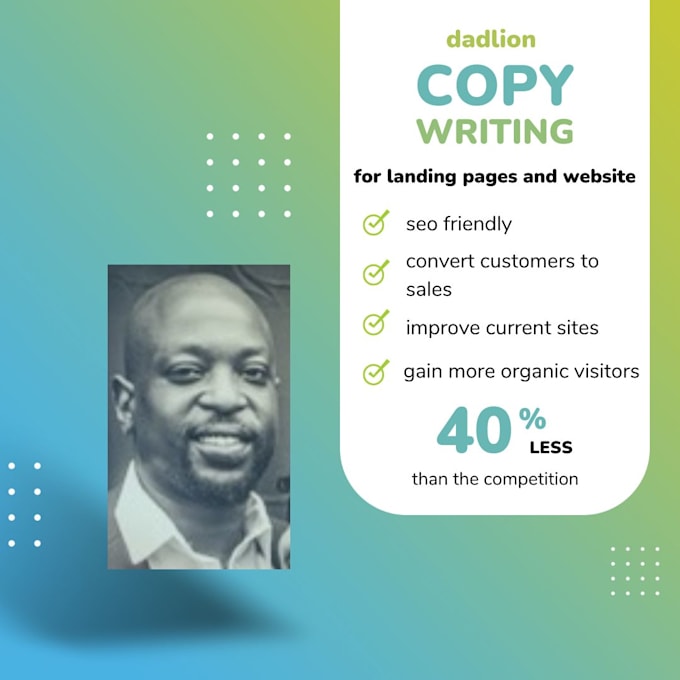 Create engaging ad copy for your website, landing page by Cwalcott1 ...