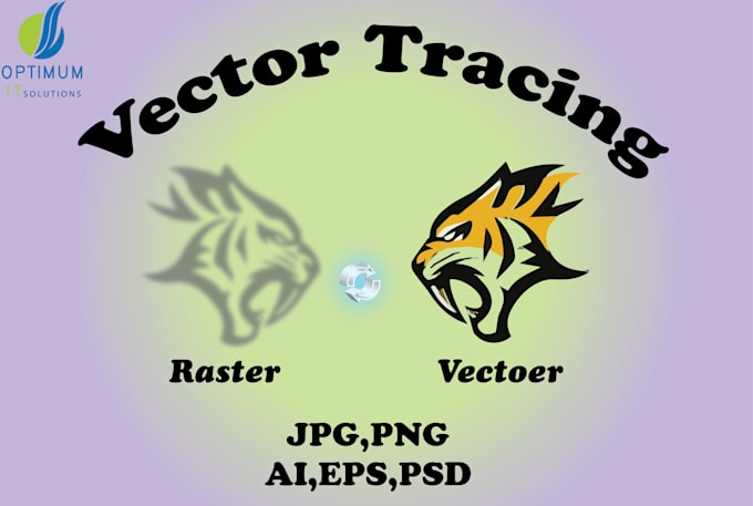 Vector tracing, redraw, convert raster logo to hq image by ...