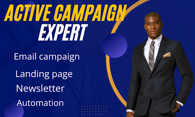 Setup activecampaign automation, campaign, active campaign landing page ...
