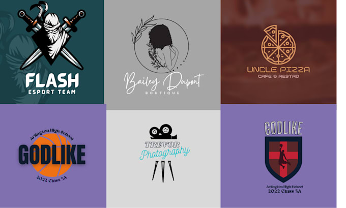 Design unique versatile business and gaming logo by Kuwar_raja | Fiverr