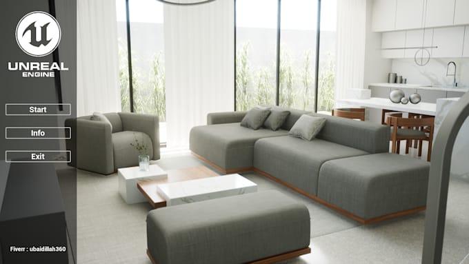 Create interactive interior and configurator using unreal engine by Ubaidillah360 | Fiverr