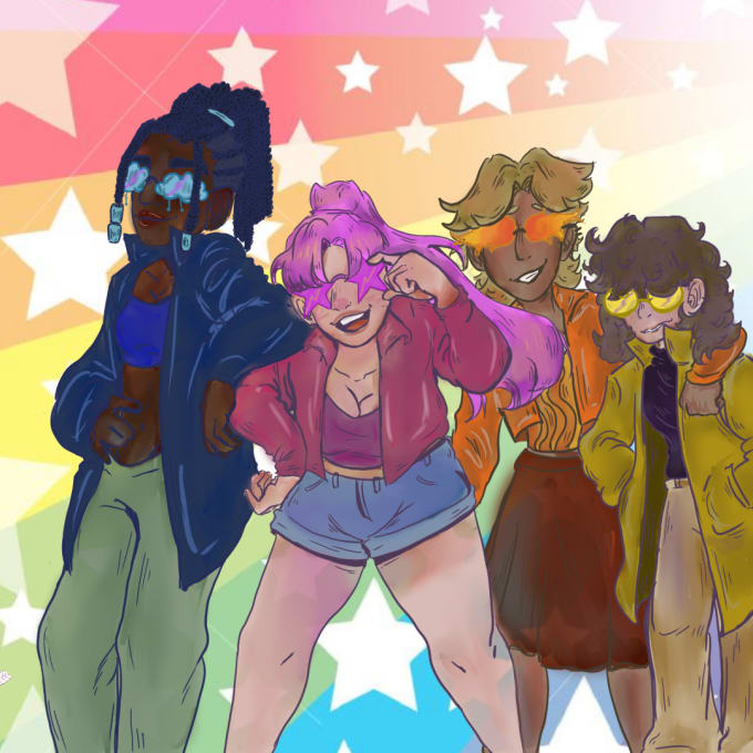 Draw your ocs in my art style by Marcannotart | Fiverr