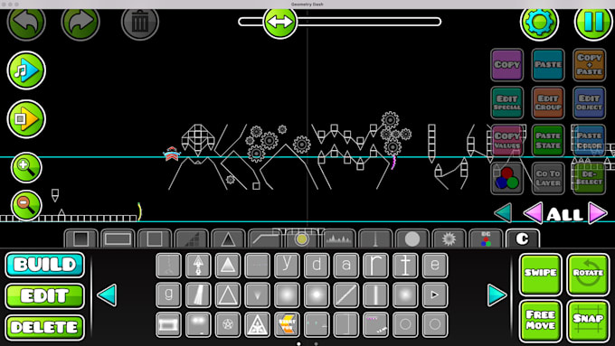 Create a top 1 layout in geometry dash by Drpotato393 | Fiverr