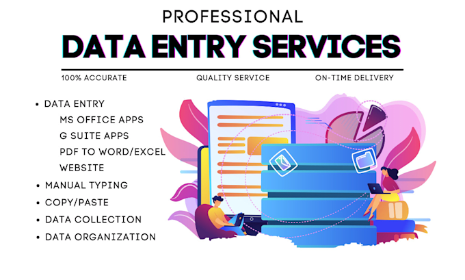 Provide perfect and error free data entry services by Samanthawill943 ...