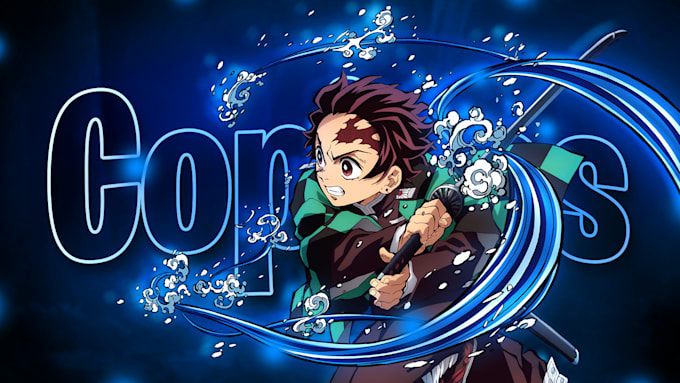 Design an anime youtube thumbnail by Daniel7dd | Fiverr