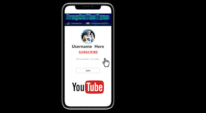 Youtube phone slide subscribe animation by Byrnesy8 | Fiverr