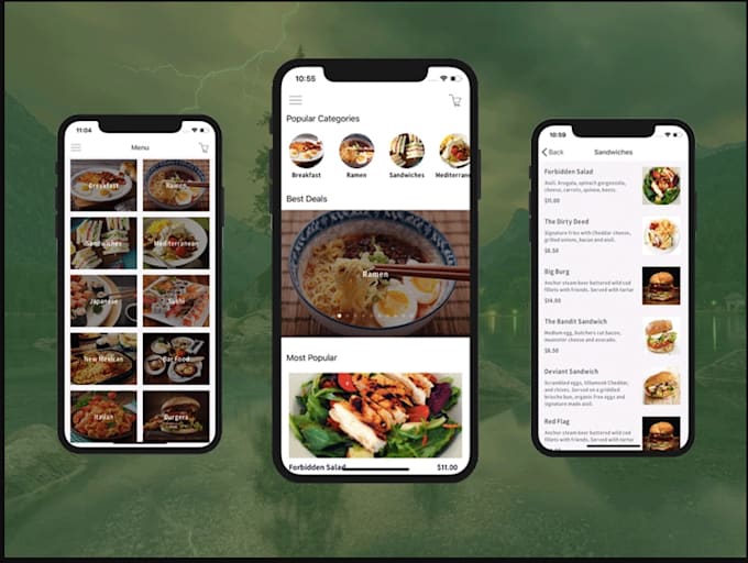 Develop a food grocery food delivery and restaurant app by Buffey76483 ...