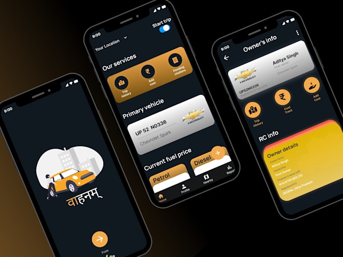 Create a modern ui design for your app using framer by Rajput_adi | Fiverr