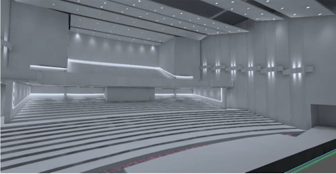 Provide architectural lighting design services, lighting layout, lux ...