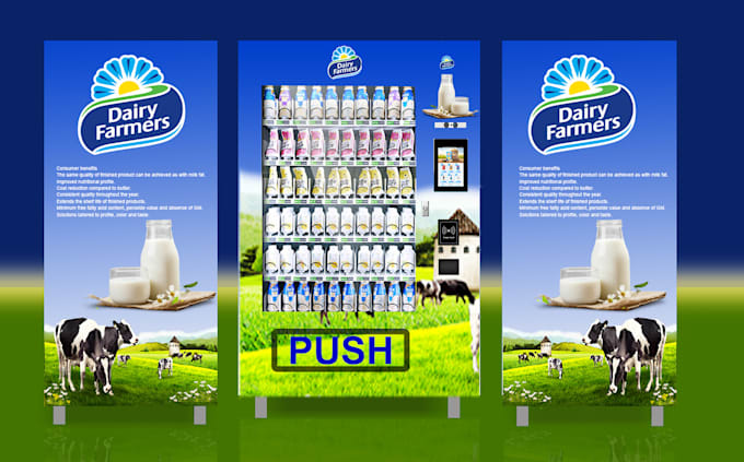 Design a unique and professional vending machine wraps by ...