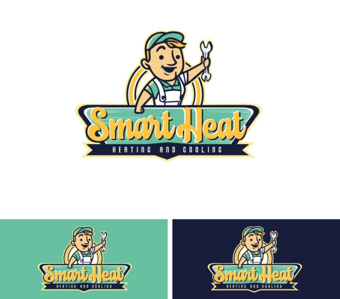 Make a cute hand drawn cartoon logo for you by Jerry_hessler | Fiverr