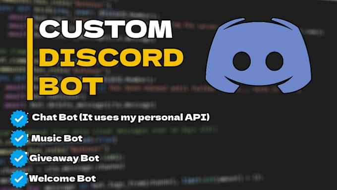 Create discord bot custom bot by Samorpeza | Fiverr