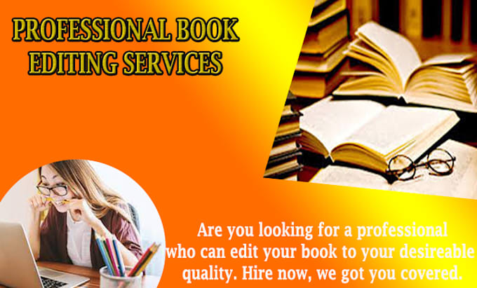 Do professional book editing and proofreading for your books and novels ...