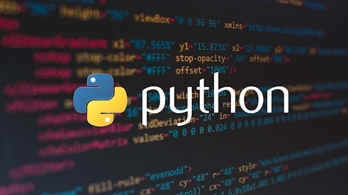 Code with python for you by Davidplotz | Fiverr