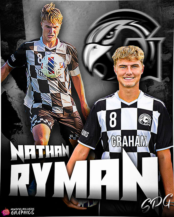 Design a custom sports graphic by Mindfulmilligan | Fiverr