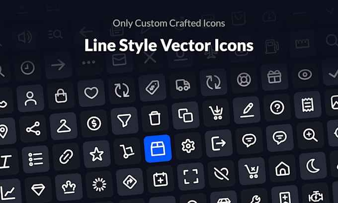 Create custom icons for your website, web or mobile app by Rakshamannn ...