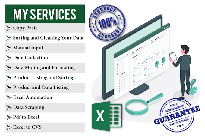 Be your remote data operator for excel by Mashiur_rahman2 | Fiverr