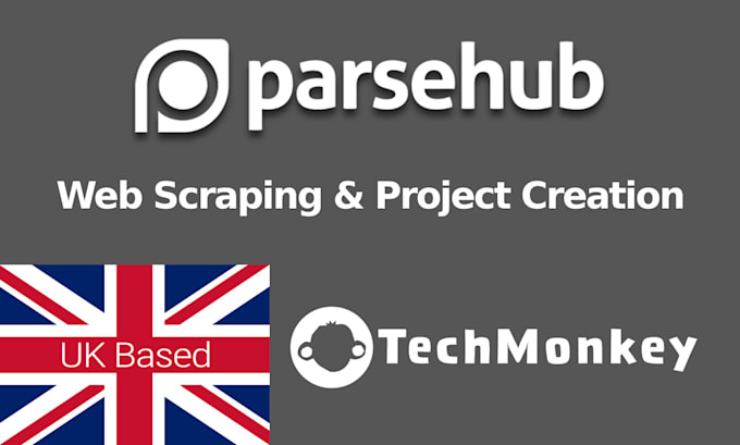 Create Parsehub Projects Including Code For Web Scraping By