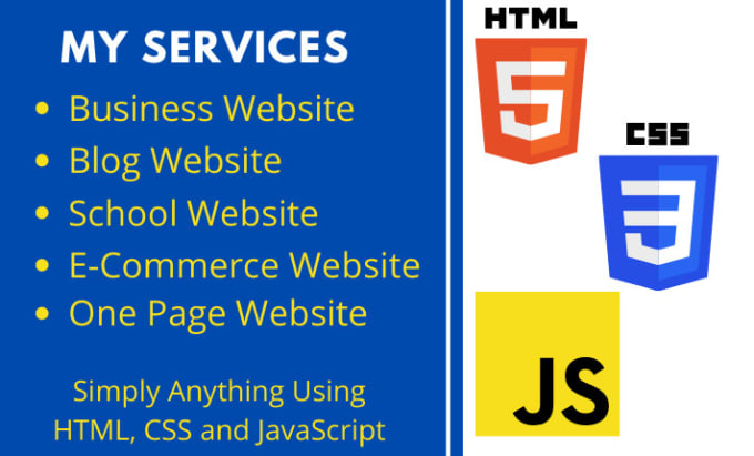 Write html, css and javascript by Qudratqb | Fiverr Write html, css and javascript by Qudratqb | Fiverr