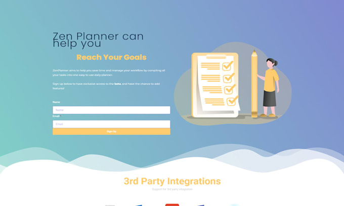 Create a professional looking landing page by Chris_bain | Fiverr