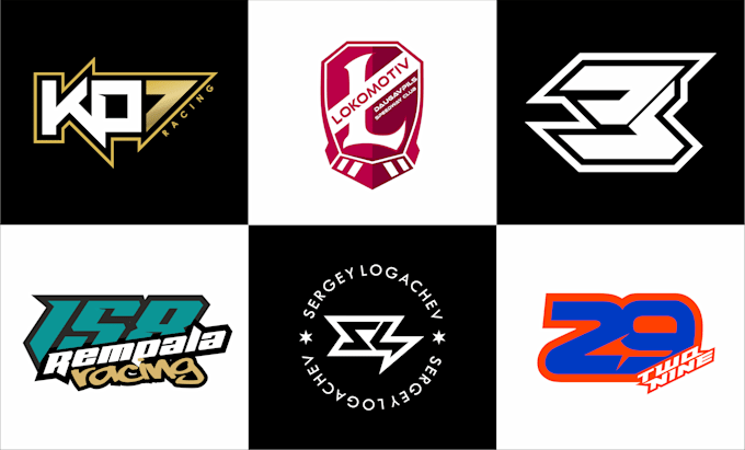 Design custom racing logo by Nickicalifa | Fiverr