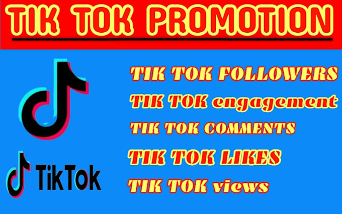 Tik tok marketing, tik tok video promotion, tik tok promotion, tik tok ...