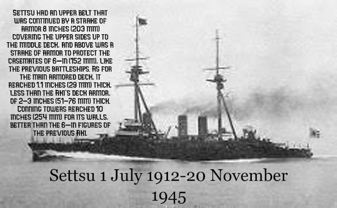 Make a wallpaper of battleship settsu by Cheif_1138 | Fiverr