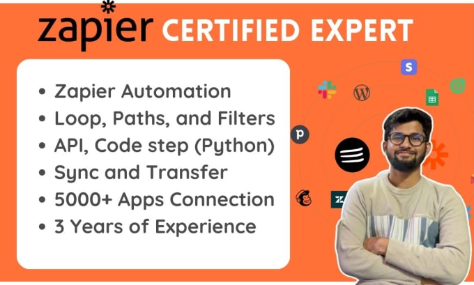Setup zapier automation as certified zapier expert by Himelchowdhury ... Setup zapier automation as certified zapier expert by Himelchowdhury ...