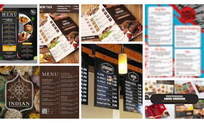 Design modern creative eye catching restaurant menu by Ad_shahzad | Fiverr