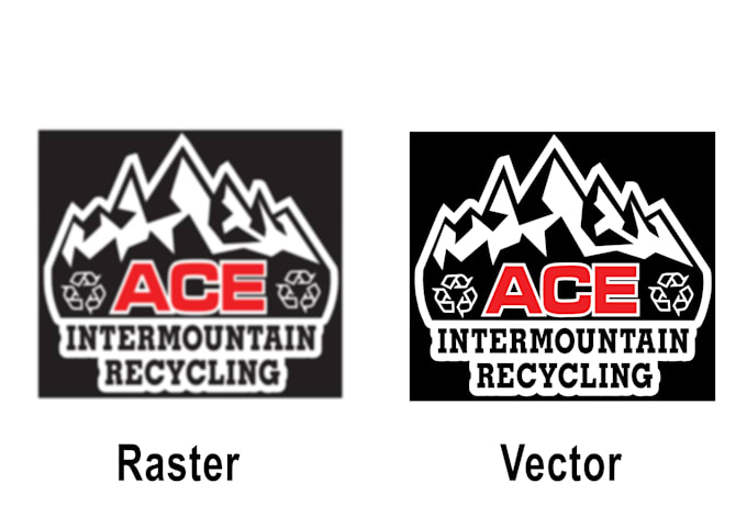 Vector tracing, redraw, convert raster logo to image in 2hr by The ...