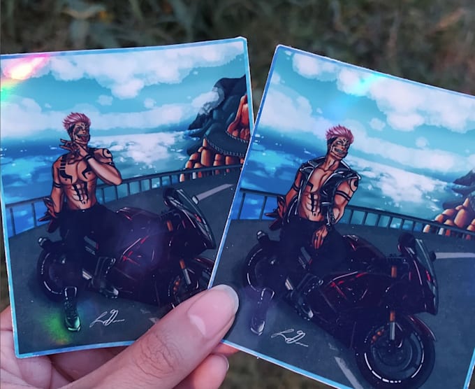 Make your drawings into stickers by Stellarstoic | Fiverr
