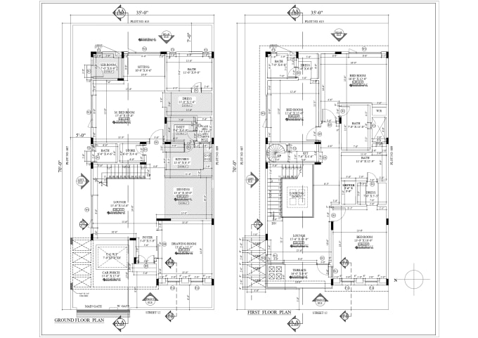 Provide quick cad dwg from sketches by Arkomal12 | Fiverr