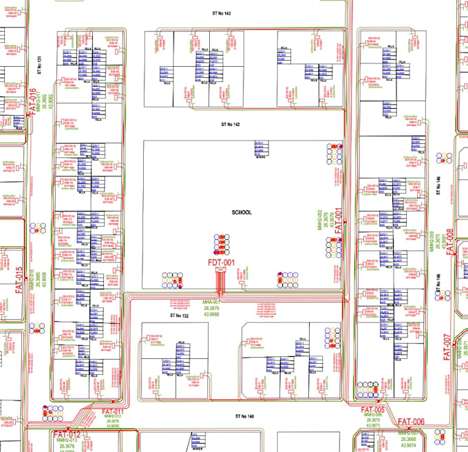 Osp and ftth planning and design using gis and autocad by Hossam_2912 ...