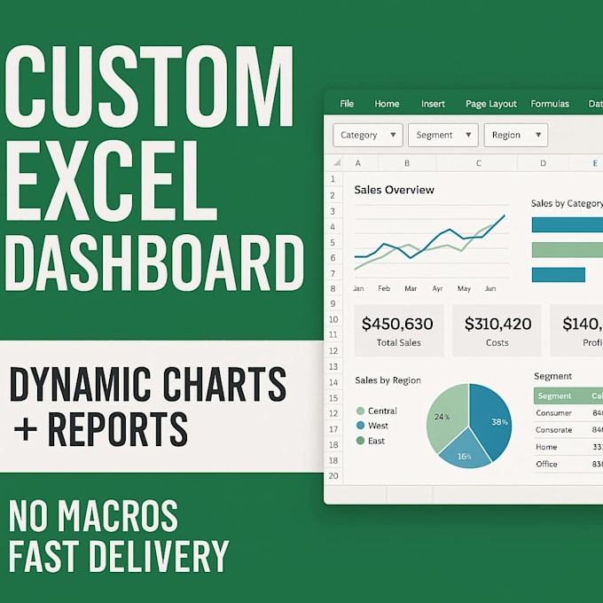 Build dynamic excel dashboards with automation and reporting by Network ...
