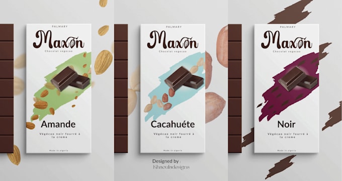 Design a unique , modern chocolate bar packaging , wrappers cereal bars ...