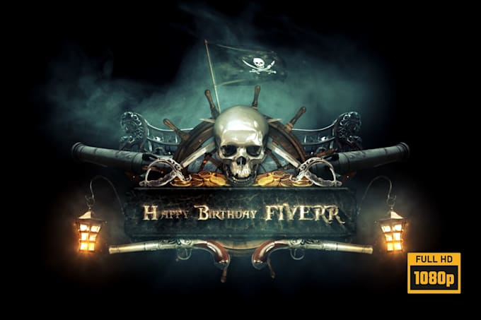 Happy Birthday Pirates Of The Caribbean Renshaw Baking Renshaw