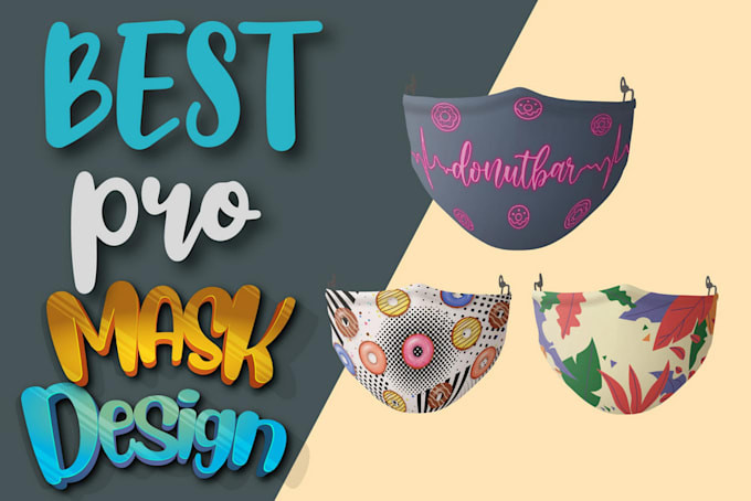 Create face mask with your text, logo or pattern by Sheila_lavalle | Fiverr