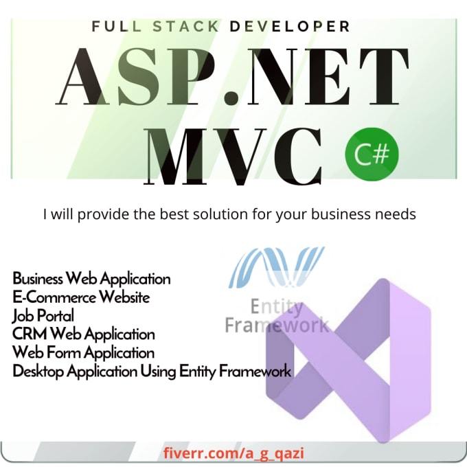 Develop asp dot net mvc web site or application by A_g_qazi | Fiverr Develop asp dot net mvc web site or application by A_g_qazi | Fiverr