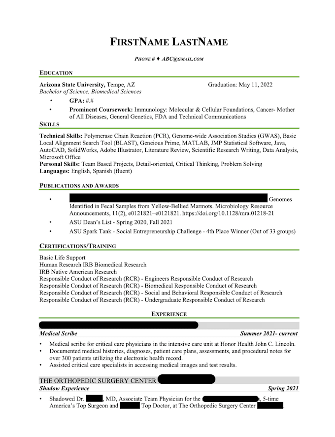 Create a competitive, outstanding resume by Cltijeri | Fiverr