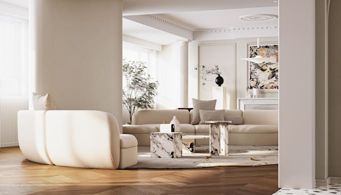 Design and render interior, exterior by 3dmax by Zzzzz2980 | Fiverr