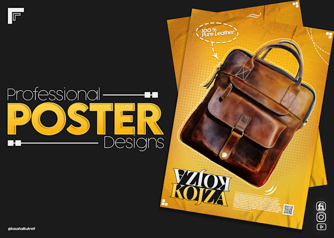 Poster design as per your request by Kaushalkukreti1 | Fiverr