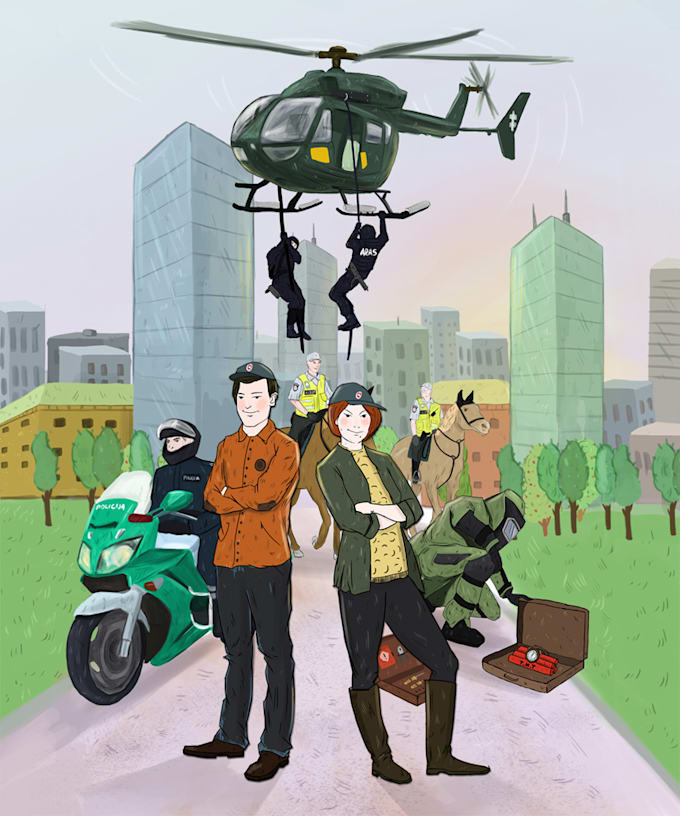 Draw illustrations of any kind by Spurga | Fiverr