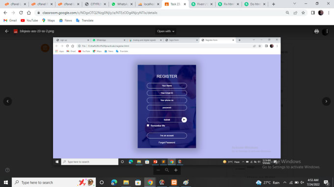Do html css web programming editing by Bilqeesali_m | Fiverr Do html css web programming editing by Bilqeesali_m | Fiverr